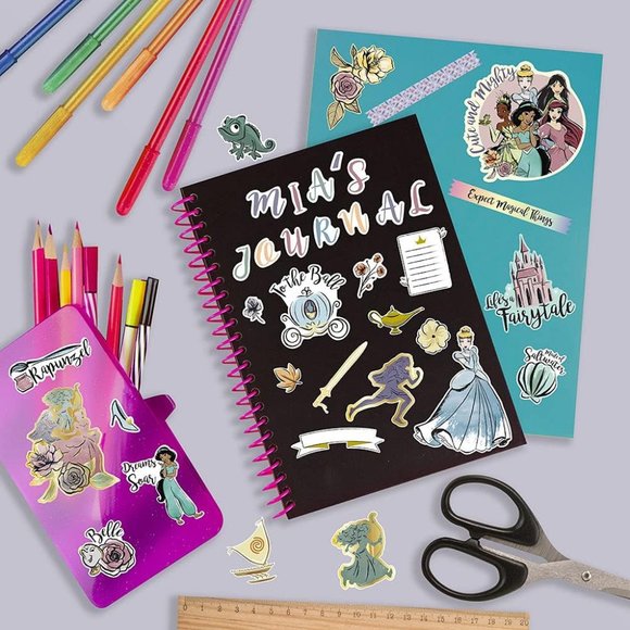 Toys | 100 Collectible Disney Princess Decorate Phones Notebook ...